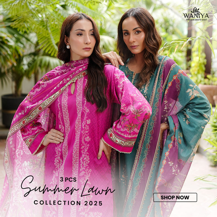 Stitched Lawn and Cotton Suits For Women and Girls | Waniya