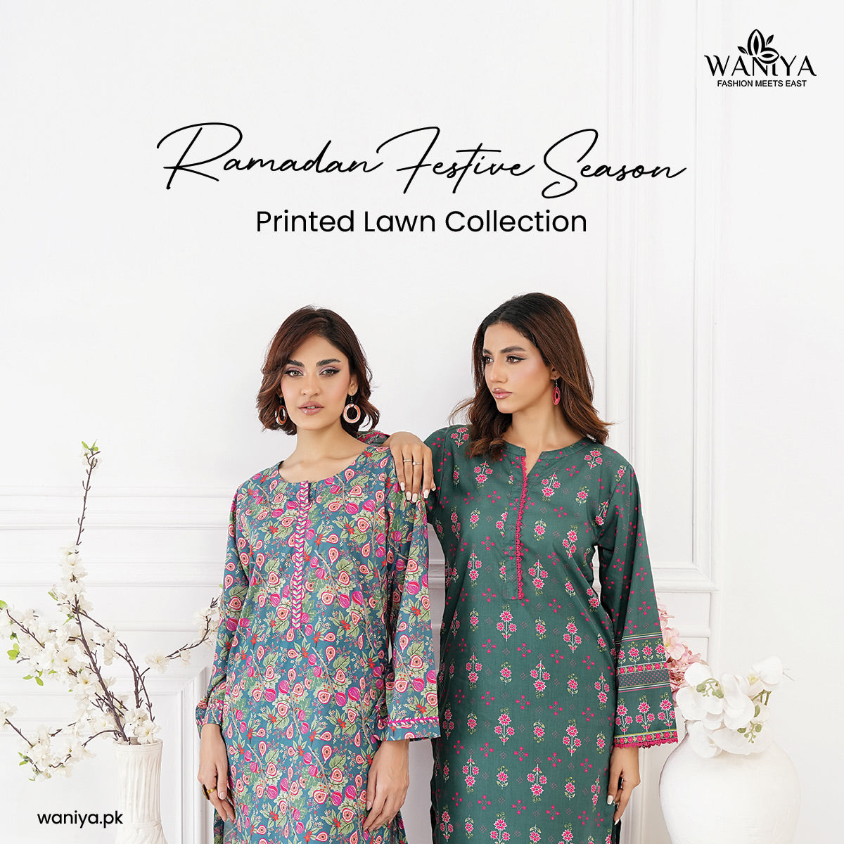 Printed Lawn – Waniya