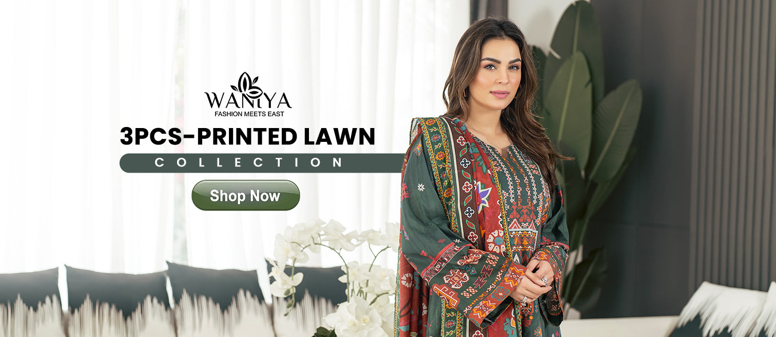 Stitched Lawn and Cotton Suits For Women and Girls | Waniya